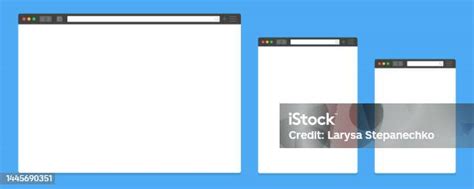 웹 브라우저 창 흰색 템플릿입니다 샘플 프레임 디자인 인터넷 페이지 모형 벡터 디자인에 대한 스톡 벡터 아트 및 기타 이미지 디자인 웹 브라우저 웹사이트 와이어프레임