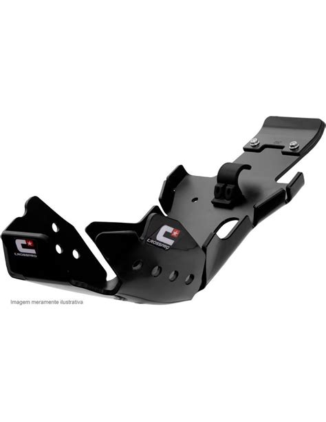 Protector De Carter Y Bieleta Hard Enduro Crosspro Dtc Negro Husqvarna