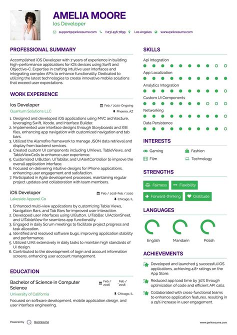 10 Ios Developer Resume Samples And Templates For 2025