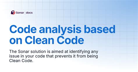 Code Analysis Based On Clean Code Sonarqube Server 108 Sonar