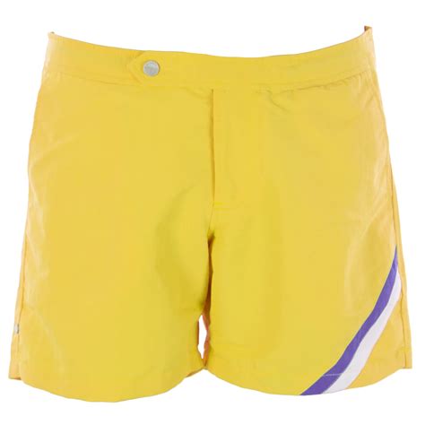 Mens 6 Solid Swim Trunks