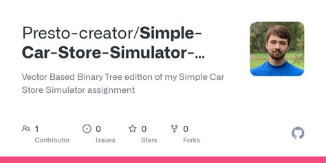 Github Presto Creatorsimple Car Store Simulator Vector Based Binary