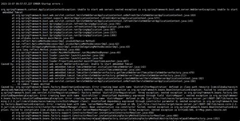 nacos 二进制部署报错 买定灬离手 博客园