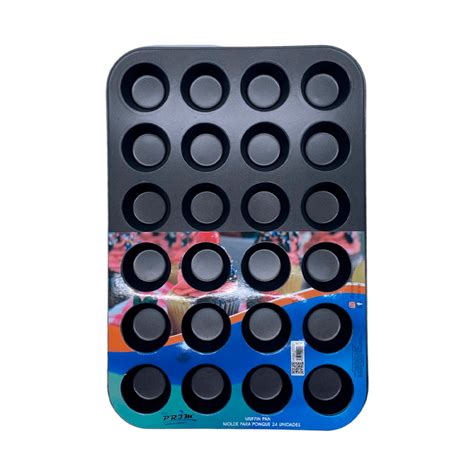 Molde Prim Hhm 0002 Para Ponque Mini 24 Und