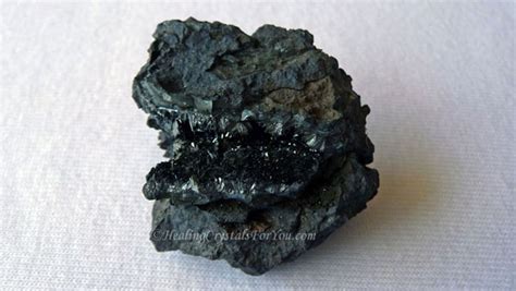 Pyrolusite Repels Negativity And Blocks Psychic Attack