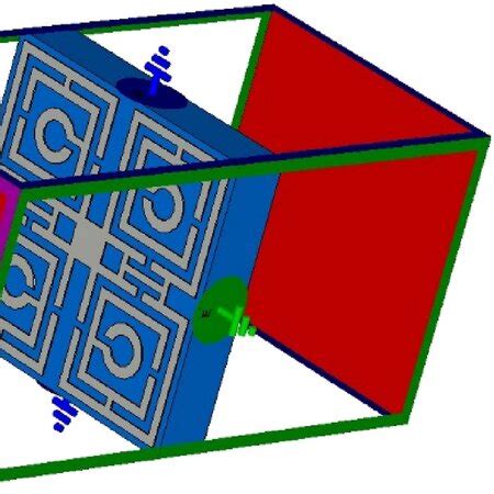 Placement Of The Simulation Model CST Studio Download Scientific Diagram