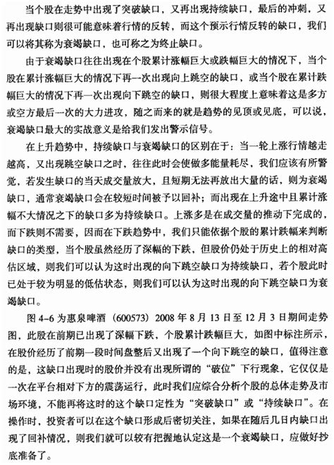什么是衰竭缺口 K线形态分析大全 天才股票网