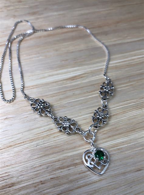 Celtic Knot Necklaces Sterling Silver Irish Necklaces Ts For Her