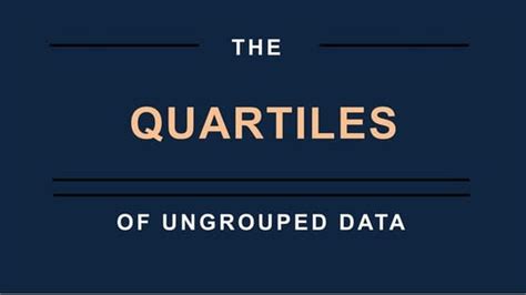 Statistical Methods Quartile Decile Percentilepptx