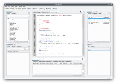 Seer A New Gui Frontend To Gdbmi Updated V108 Rgdb
