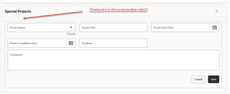 Possible To Add Instruction Text — Cloud Customer Connect