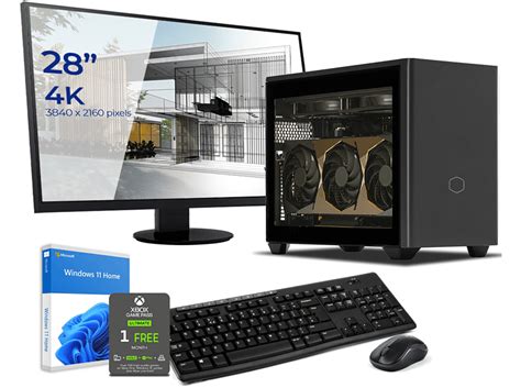 Sedatech Intel I7 14700kf Mit Wasserkühlung Pack Mini Pc Professionnel