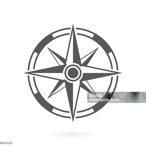 장미 바람 항법 복고풍 장비 글리프 픽토그램 모험 방향 화살표 노스 사우스 웨스트 동쪽 방향 네비게이터 현대 기호입니다 나침반 지도 실루엣 아이콘입니다 고립된 벡터 그림 0