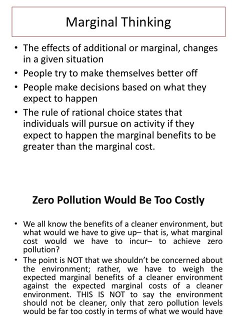Marginal Thinking Economic Growth Pdf Economic System Free Market