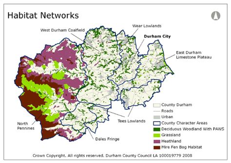 Habitat Network Map