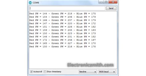 Tcs3200tcs230 Color Sensor Working And Arduino Interface Electronic
