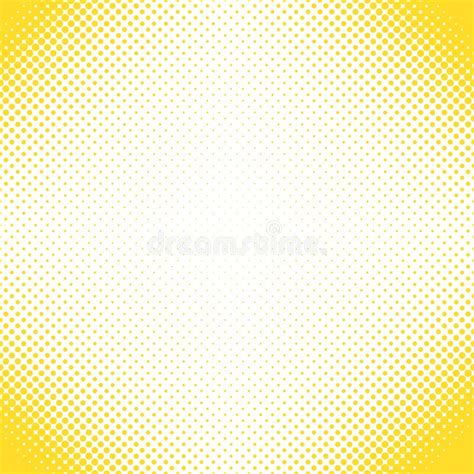 Geometrical Halftone Dot Pattern Background Vector Design From Circles In Varying Sizes Stock