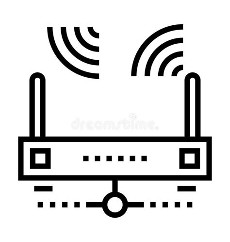 WI FI Router Icon Stock Illustration Illustration Of Wifi