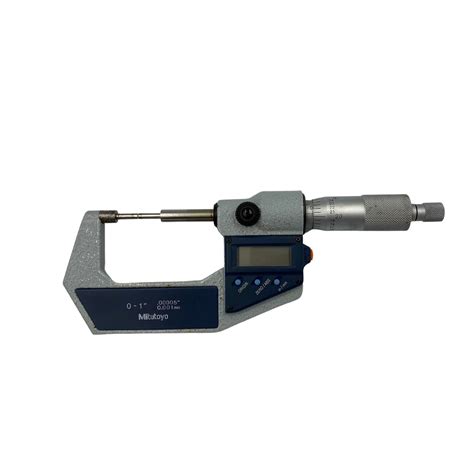 Mitutoyo 0 1″ Digital Spline Micrometer Tru Cal
