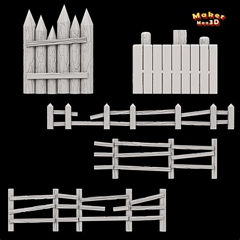 3d File Fence 🎲 ・design To Download And 3d Print・cults