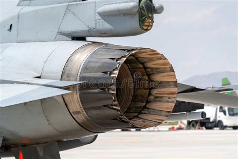 The Exhaust Of The Fighter Jet Jet Plane Nozzle Stock Image Image Of Metal Motor 338907717