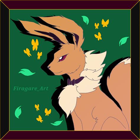 Grown Eevee By Firagare On Deviantart