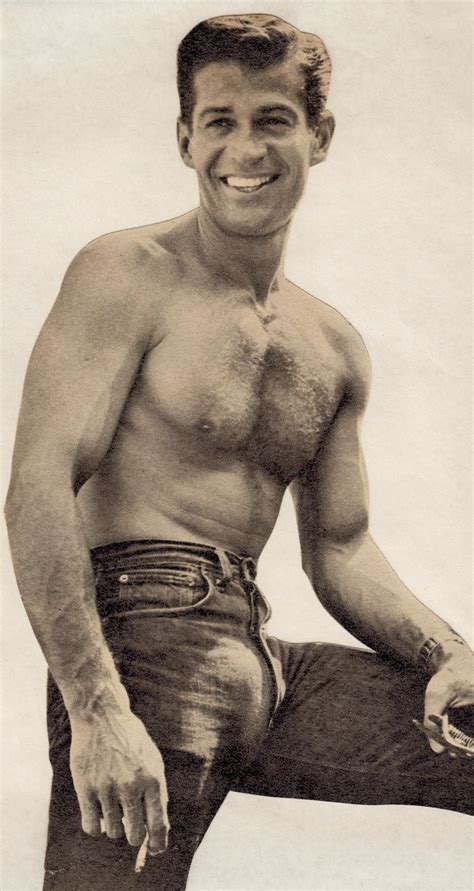 George Nader Actor 1950s Vintage Clipping Minkshmink Mannen