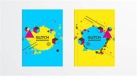 추상적인 결함 그래픽 디자인으로 커버입니다 화려한 배경입니다 배너 플 래 카드 포스터 전단지에 적용 가능 합니다 Eps10 벡터