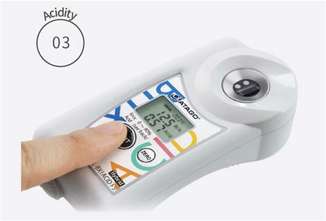 Pocket Brix Acidity Meter Atago Co Ltd