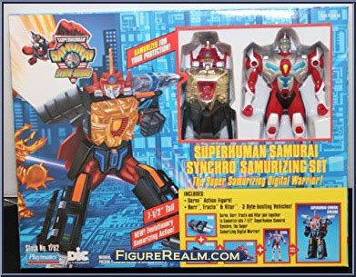 Synchro Samurizing Set Superhuman Samurai Syber Squad Sets
