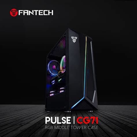 Jual Casing PC Case Casing CPU Gaming RGB Fantech CG PULSE Shopee Indonesia