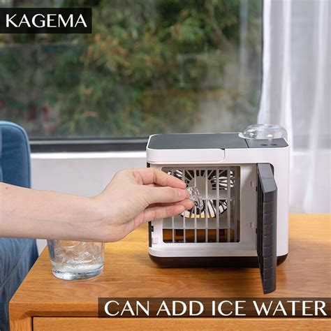 Kagema 2020 ใหม่ มินิ พัดลมแอร์เย็น พัดลมไอเย็น ไอออนลบ แอร์คูลเลอร์