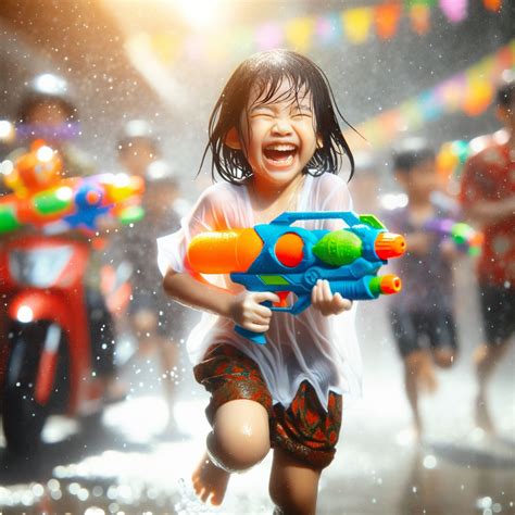 ภาพ Ai ต้อนรับสงกรานต์ ใช้ Prompt แบบไหนดี • Number 24 X Shutterstock