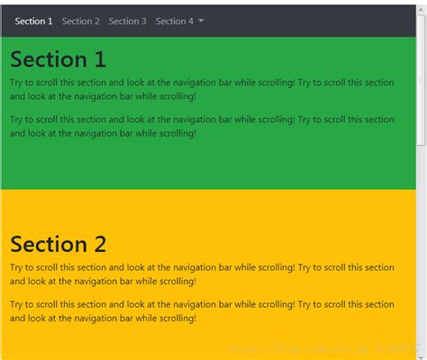 bootstrap 滚动监听 scrollspy bootstrap 滚动公告 csdn博客