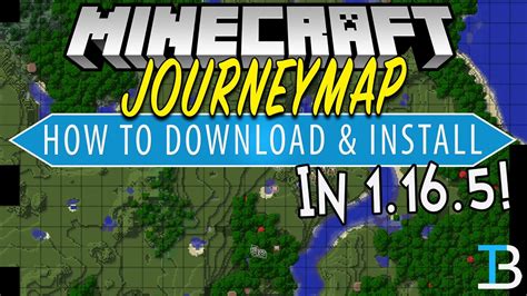 how to download and install journeymap in minecraft 1 16 5 minecraft videos