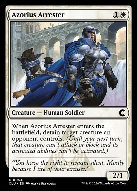 Azorius Arrester Ravnica Clue Edition Card Kingdom