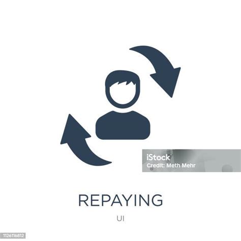 흰색 바탕에 아이콘 벡터 상환 상환 유행 가득 Ui 컬렉션에서 아이콘 벡터 일러스트 레이 션을 상환 0에 대한 스톡 벡터 아트 및 기타 이미지 Istock