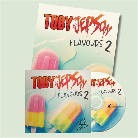 Flavours 2 Signed Cd A4 Poster Toby Jepson Limited Stock Toby Jepson Official Store