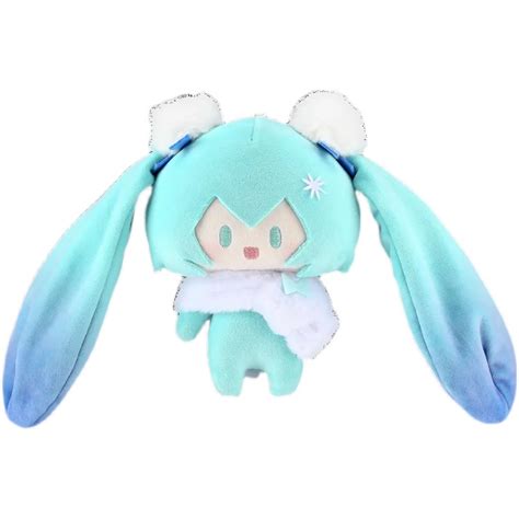 初音未来miku 梦的星雪夜 毛绒挂件 软乎乎v家 镜音meiko 正版