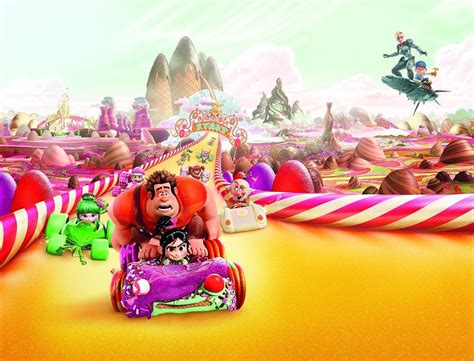 Image Wir Sugar Rush Poster With Minty Sakura Wreck It Ralph