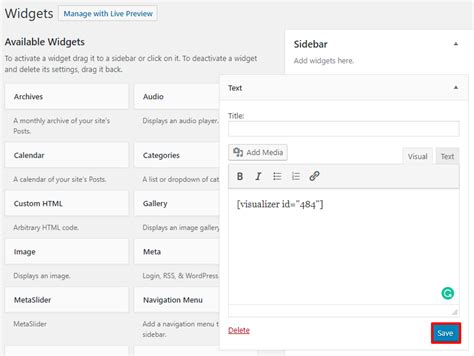 How To Add Charts In Your Wordpress Website Beautifulthemes Blog