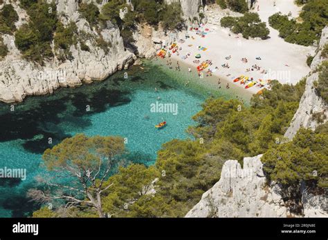 Beach Of The Calanque D En Vau Les Calanques Near Marseille Cote D Azur French Riviera