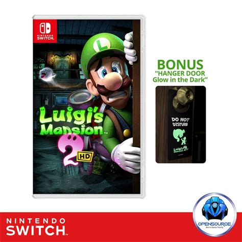 Nintendo Switch Game Luigi S Mansion Hd Zone Asia English