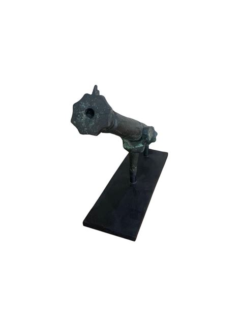 Indonesian Colonial Cannon Lantaka Crafted From Bronze With