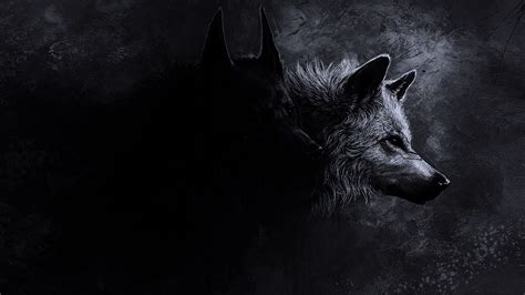 Black Wolf Wallpaper 1920x1080