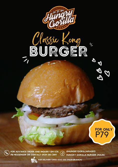 Hungry Gorilla Burger Hungry Gorilla Burger Paseo Spc