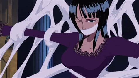 Nico Robin Webbed Up Gagged By Crimsoncrash97 On Deviantart