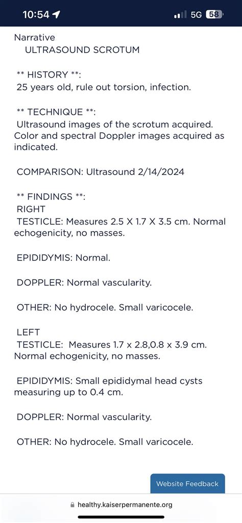 Bilateral Varicocele 25m Rchronicepididymitis