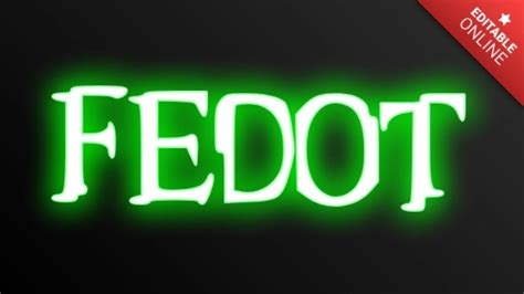 Fedot The Matrix Movie Text Effect Generator