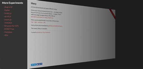 Animated 3d Menu Flipping With Css And Javascript Onaircode